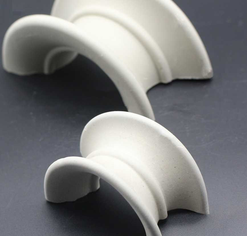 Керамическая седловидная насадка, 25x19x3 мм, Ceramic Saddle Ring ...