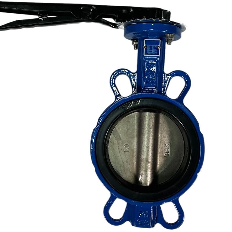 Buy PN16 DN125 Butterfly valve, cast iron body, AISI 304 disc, Seat ...