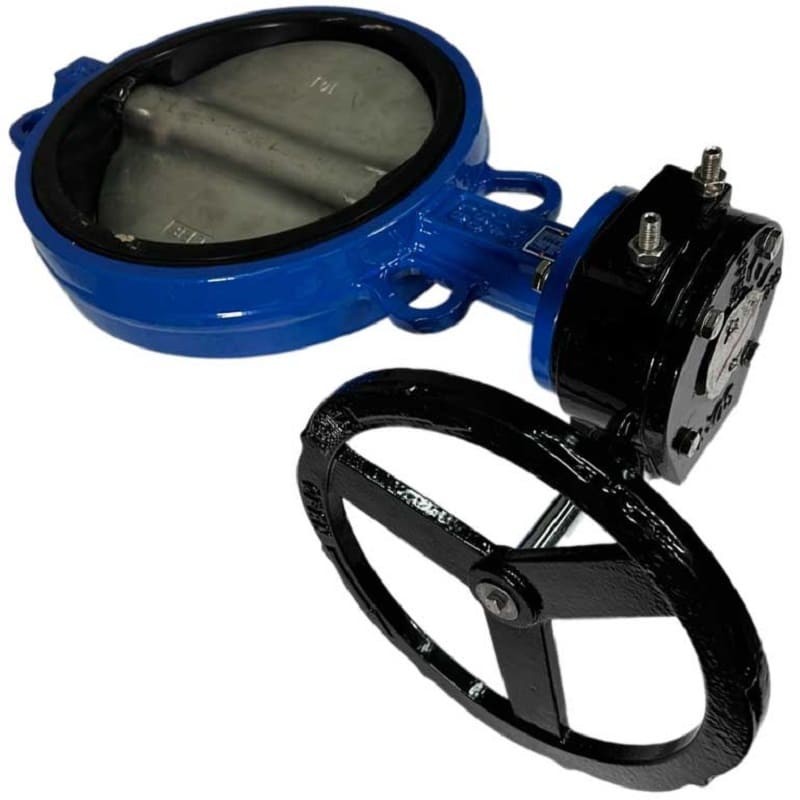 Buy PN16 DN250 Butterfly valve, cast iron body, AISI 304 disc, Seat ...