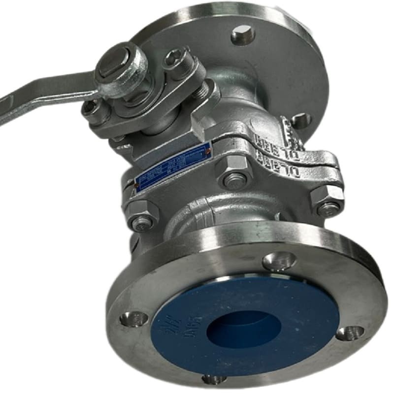 Buy PN16 DN65 Stainless steel ball valve AISI 316, Seat: PTFE — Sealing ...