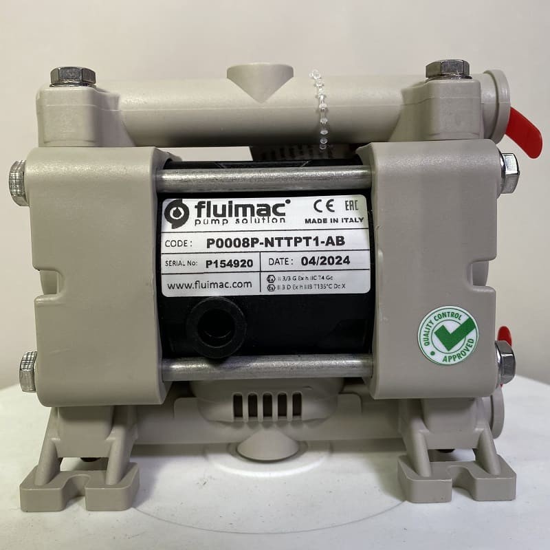 Buy FLUIMAC PHOENIX P08 PP NBR+PTFE Pneumatic Diaphragm Pump, 7 l/min ...