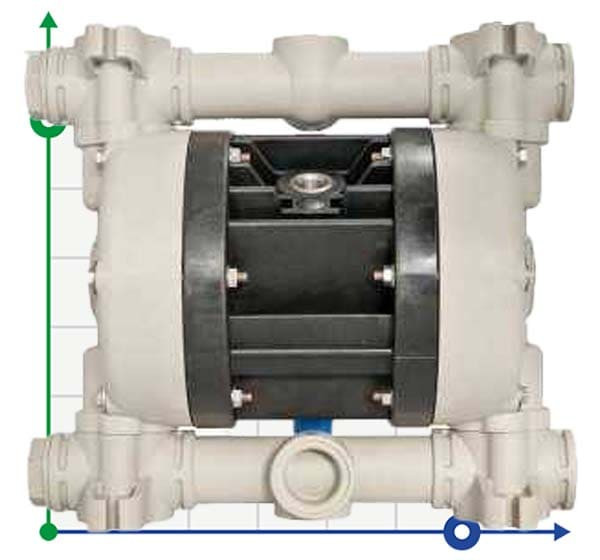 Buy Pneumatic diaphragm pump BOXER 81 PP IB81-P-HTTPVX- — Sealing.com.ua