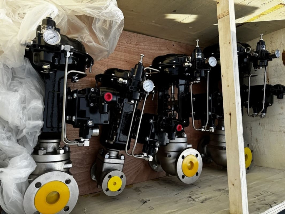 Buy DN65 Pneumatically actuated control valve 10P11Y-DNx6516Z-L112C-C ...