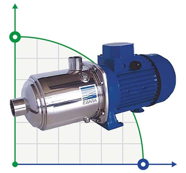 Buy Multi-stage horizontal pump Ebara MATRIX 3-2T/0,45 M, 220V ...