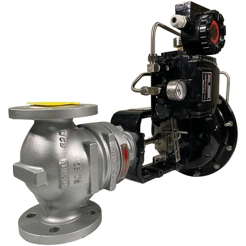 Buy DN40 Pneumatically actuated control valve 10P11Y-DNx4016Z-L122C-C ...