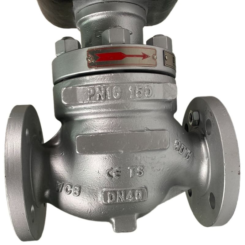 Buy DN40 Pneumatically actuated control valve 10P11Y-DNx4016Z-L122C-C ...