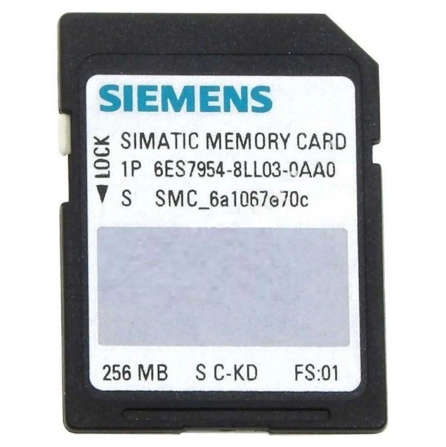 Buy 6ES7954-8LL03-0AA0 S7-1200 256MB memory card — Sealing.com.ua