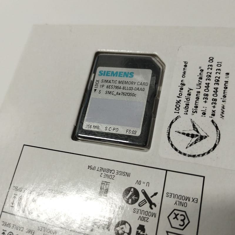 Buy 6ES7954-8LL03-0AA0 S7-1200 256MB memory card — Sealing.com.ua