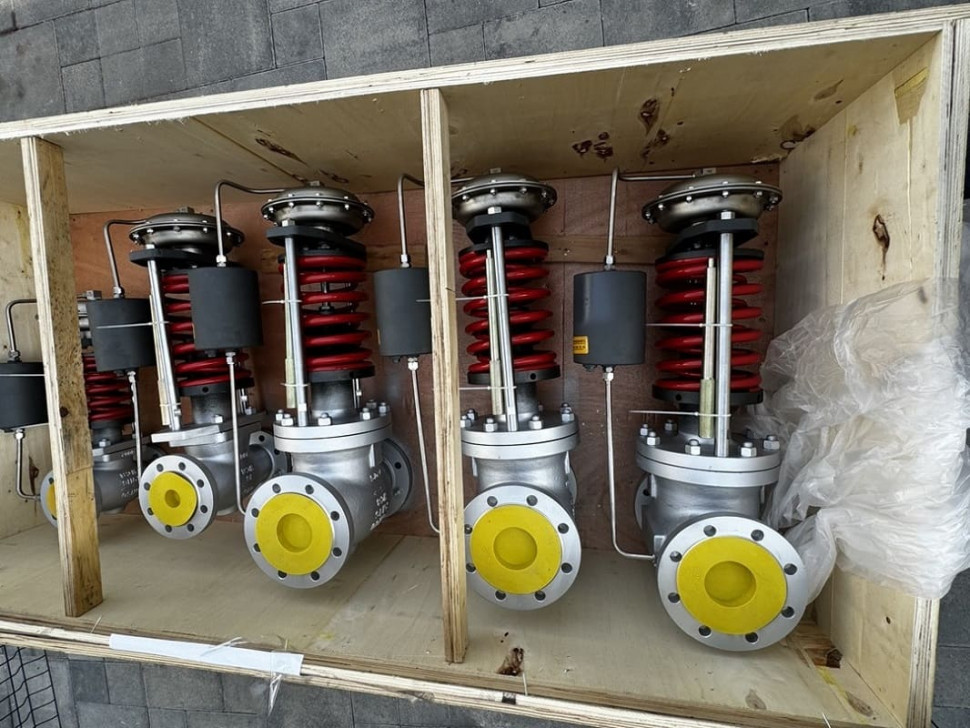 Buy Pressure reducing valve DN50, WCB body, pressure inlet 5 bar outlet ...