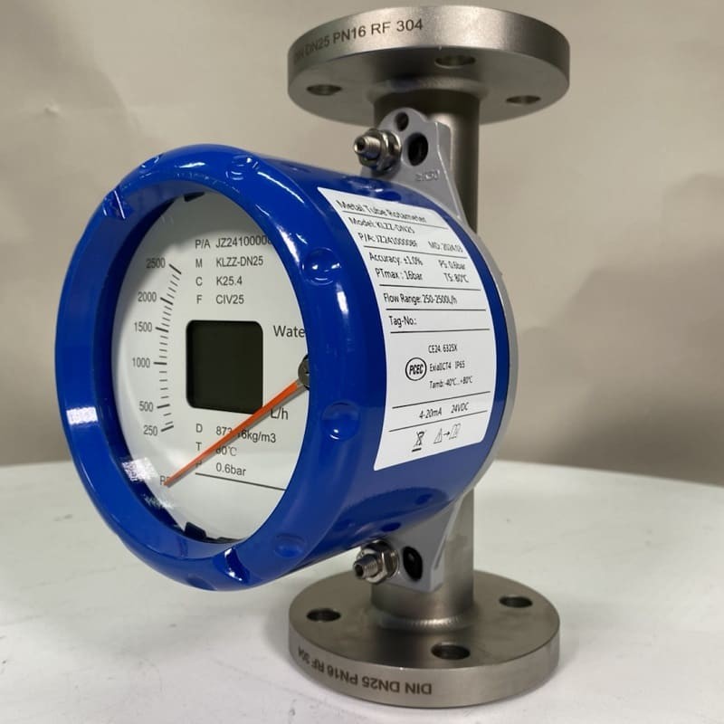 Buy DN25 Flow meter rotameter stainless steel KLZZ PN16 (water), 250 ...