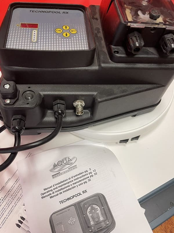 Buy TECHNOPOOL RX 3-1 230V Santoprene peristaltic pump with integrated ...