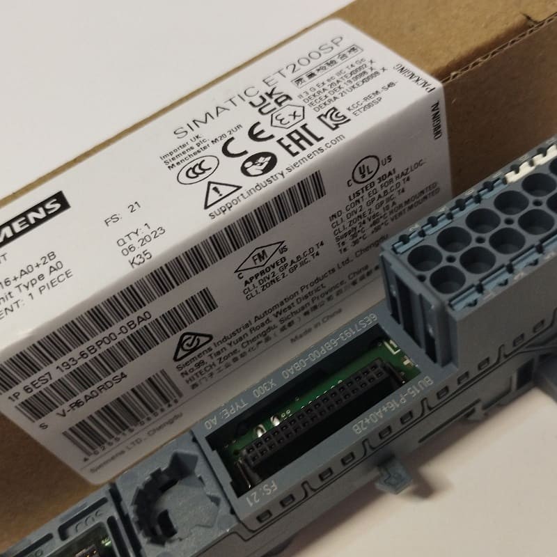 Buy 6ES7193-6BP00-0BA0, SIMATIC ET 200SP, BaseUnit BU15-P16+A0+2B, BU ...