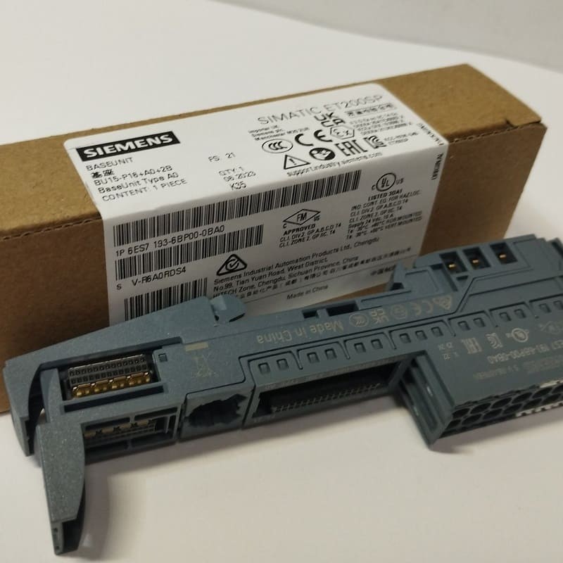 Buy 6ES7193-6BP00-0BA0, SIMATIC ET 200SP, BaseUnit BU15-P16+A0+2B, BU ...
