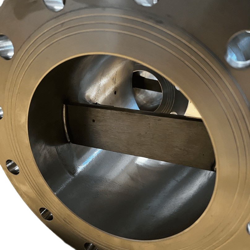 Buy DN200 Process steam metering, stainless steel vortex flowmeter LUGB-D PN16 RF DIN flange, 2. ...