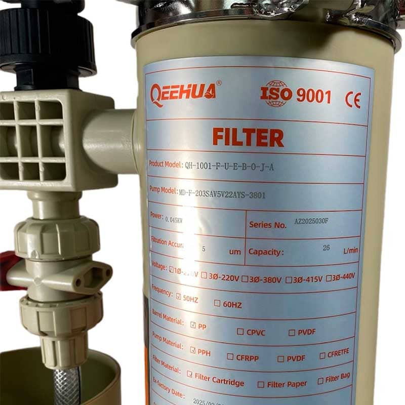 Buy QH-1001-F-U-E-B-O-J-A chemical filter — Sealing.com.ua