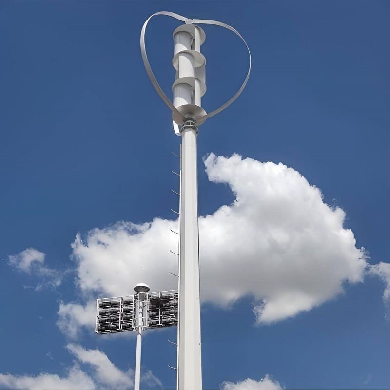 Vertikale Windkraftanlage 10 Kw