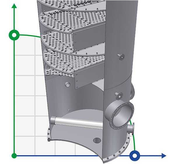 Buy EDV® (ADV®) 1600 mm column valve plate for alcohol rectification ...