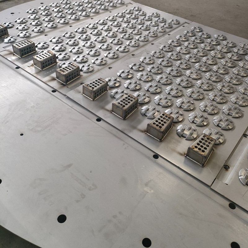 Buy Column valve plate 1600 mm, 3 mm thick, 2 mm valve, H - 500 mm ...